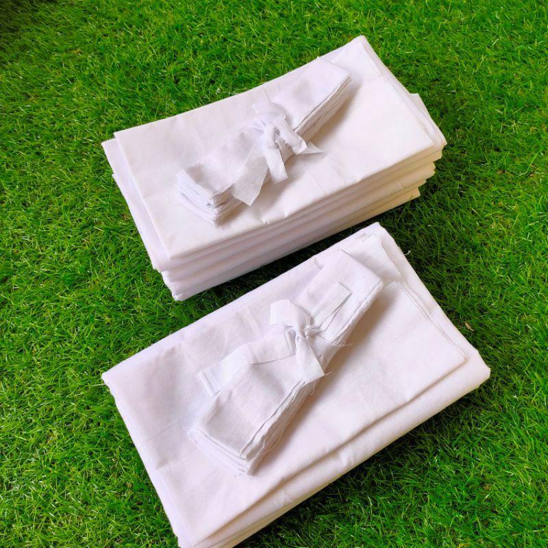 Jual Kain Kafan _QONI KAFAN_ | Ukuran (P) 240cm x (L)150cm | Paket ...