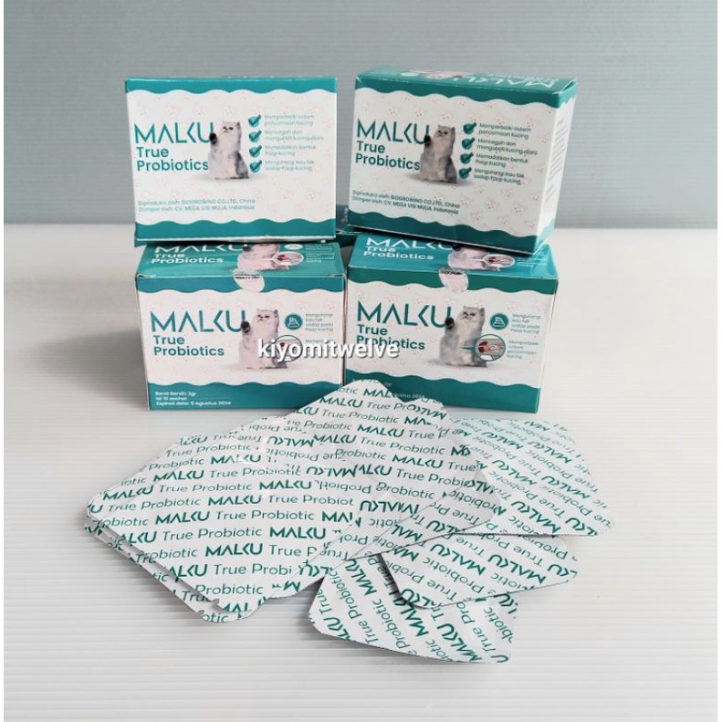 Jual Malku True Probiotics 1 SACHET Probiotik Kucing Vitamin Pencernaan ...