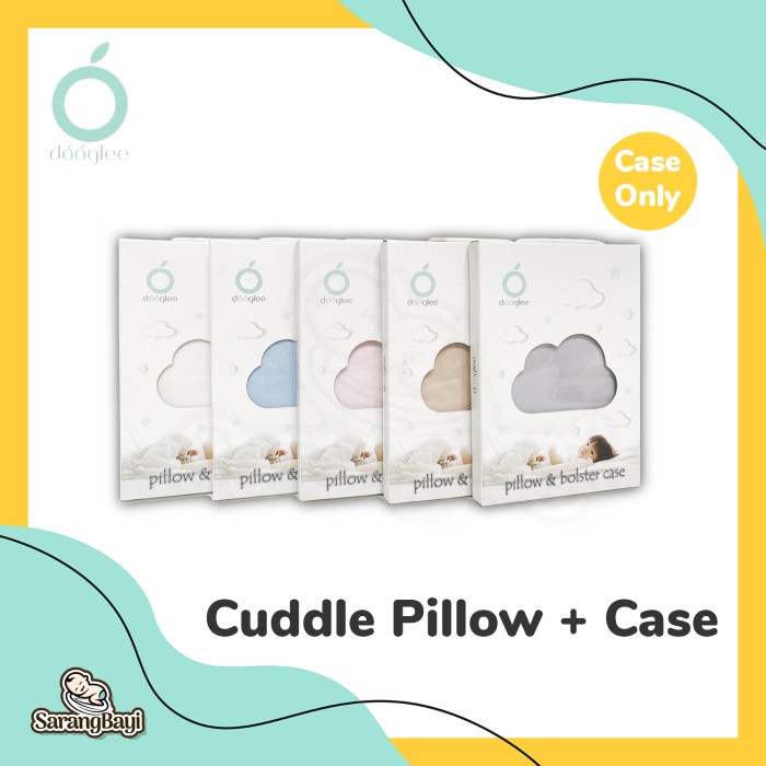 Jual Dooglee Cuddle Pillow Plus Case | Shopee Indonesia