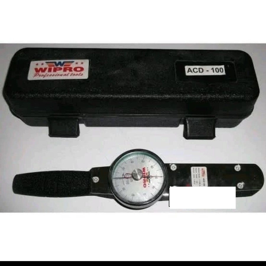 Jual Ratchet Torque Wrench 0.5 in ACD100 With Dial Indicator | Shopee ...