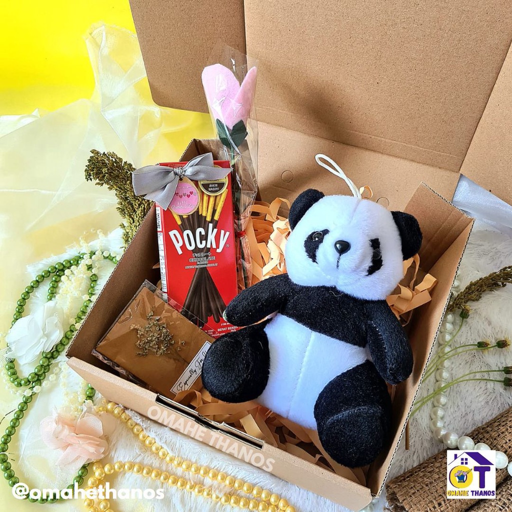 Jual [ PAKET 4 ] HAMPERS BONEKA bisa pilih motif/ kado valentine ...
