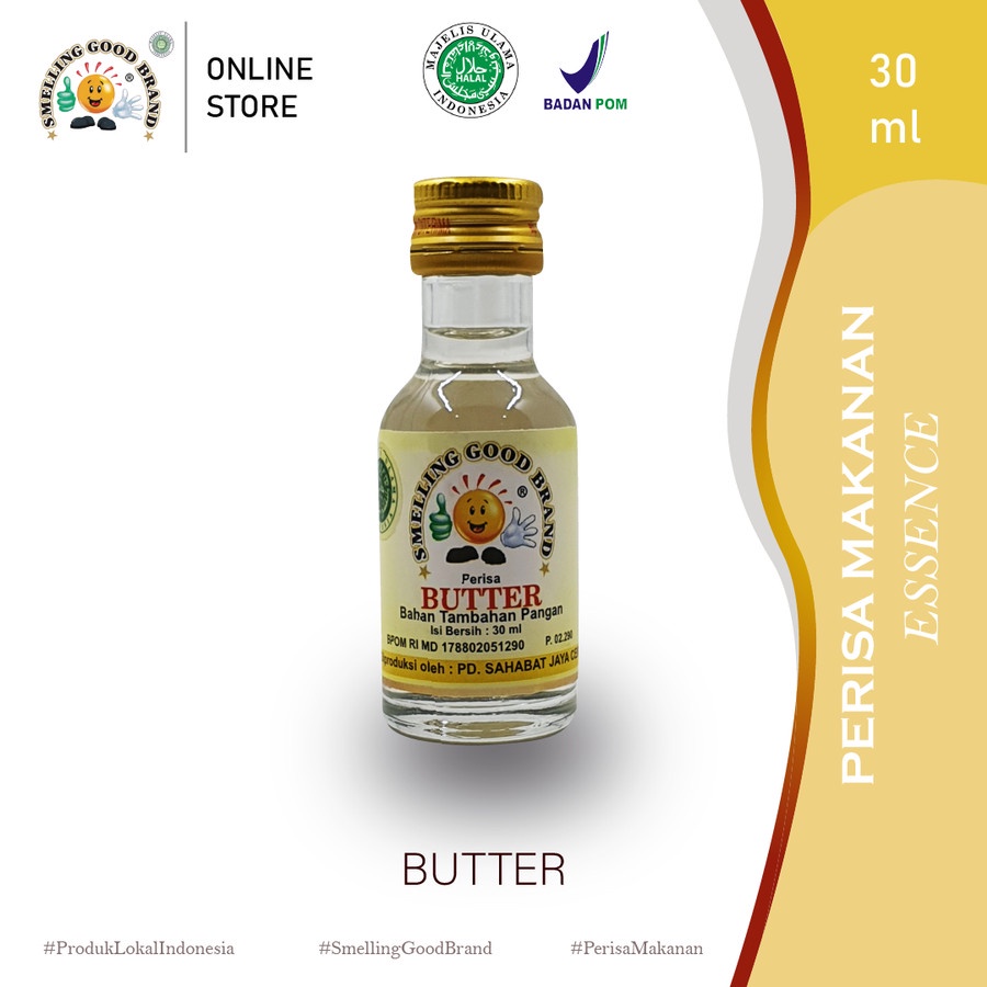 Jual Perisa Makanan Smelling Good 30 ml - Butter | Shopee Indonesia