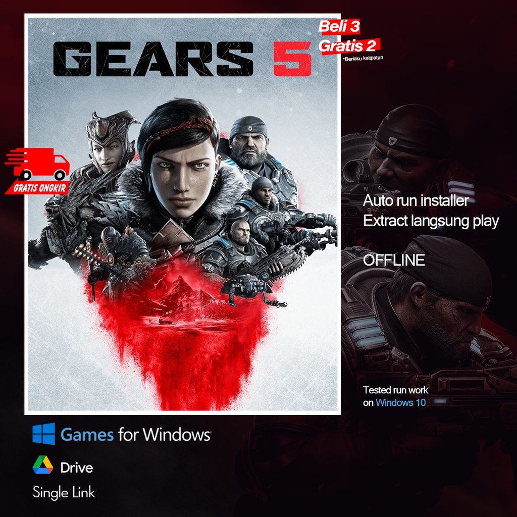 Jual Gears 5: Ultimate Edition - Game PC Action Adventure Multiplayer ...