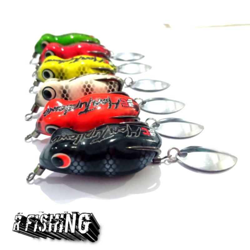 Jual SOFT FROG 3,5CM DAN 4,3CM BBC LURE | UMPAN CASTING GABUS DAN TOMAN ...