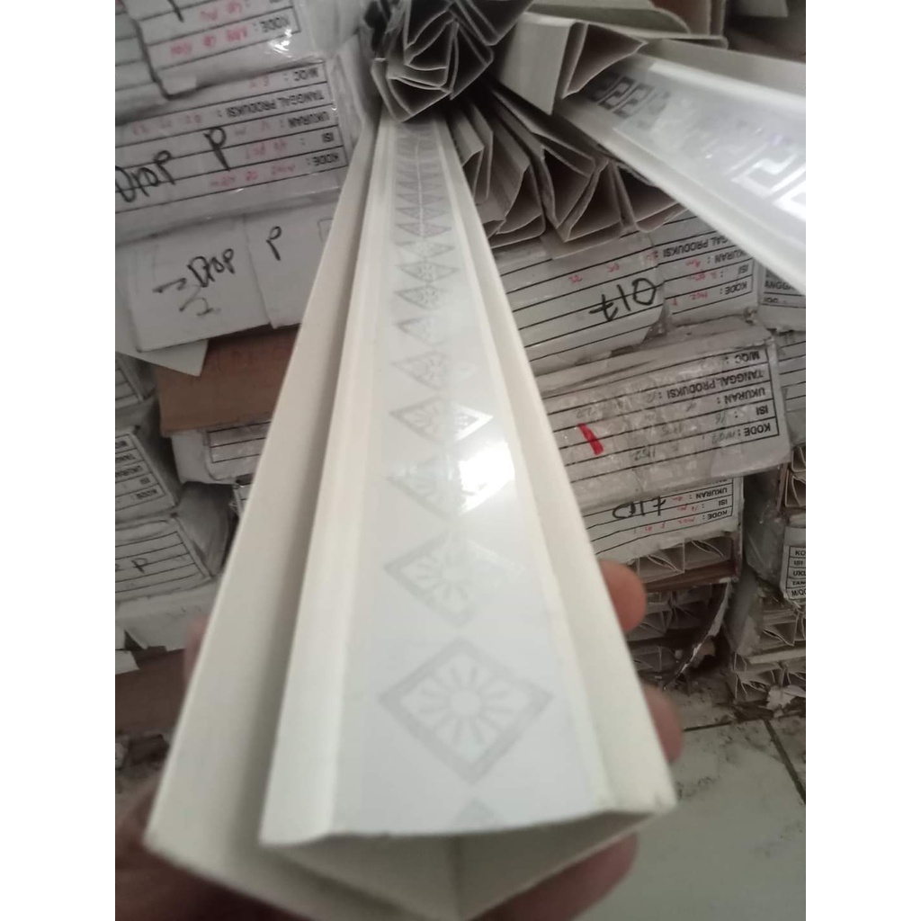 Jual Lis Diamond | Lis dinding Pvc | Lis pvc tembok | Shopee Indonesia