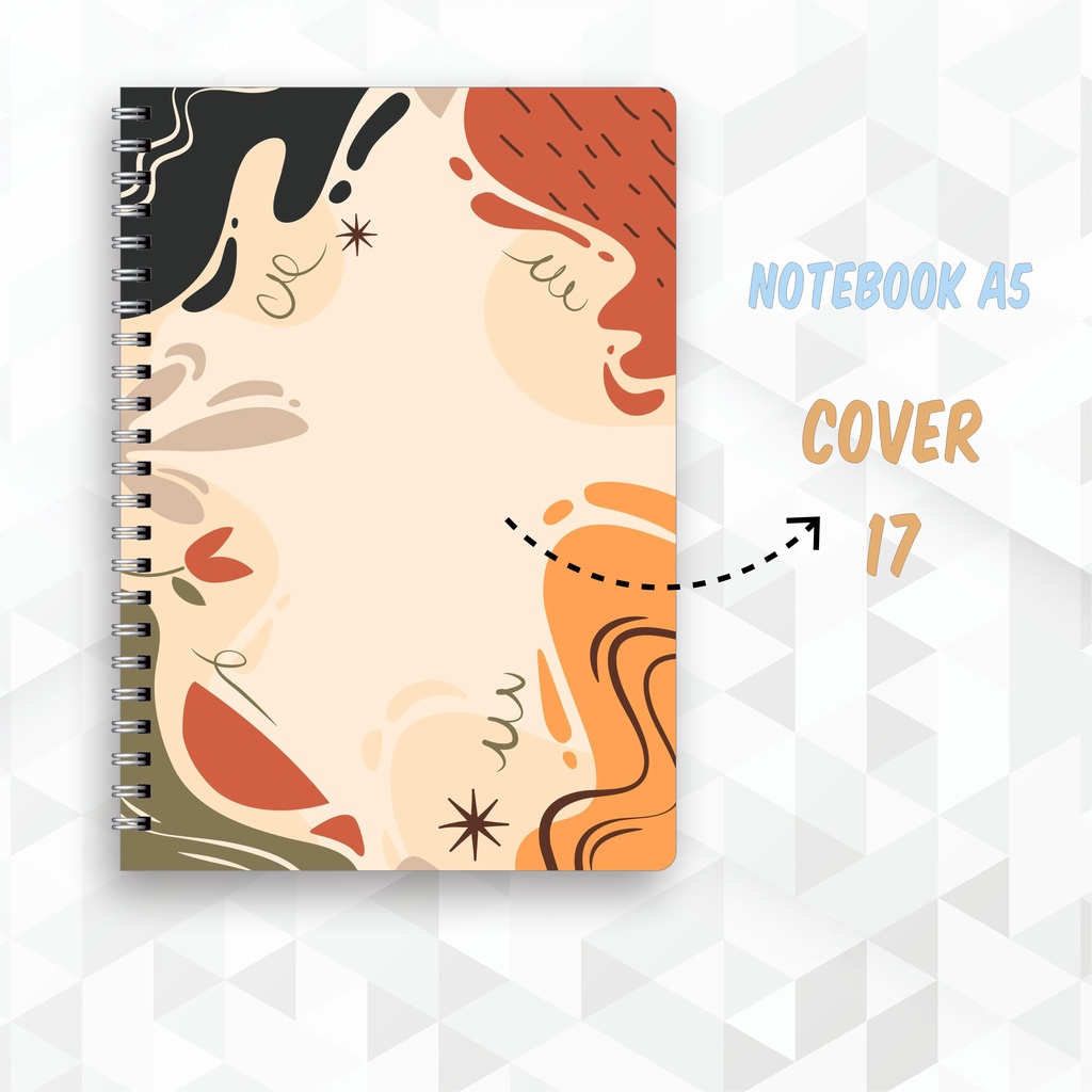 Jual Notebook Buku Catatan A5 Estetik Aesthetic 50 Lembar | Shopee ...