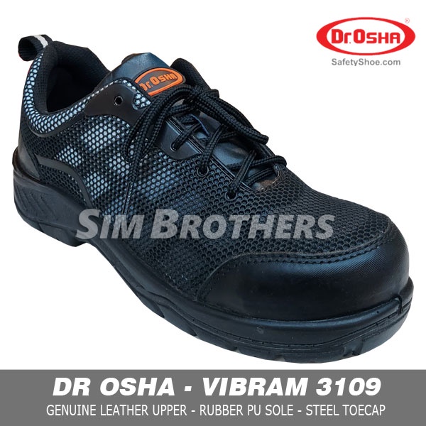 Jual Dr Osha 3109 Vibram Sporty Sepatu Safety Shoes Original | Shopee ...