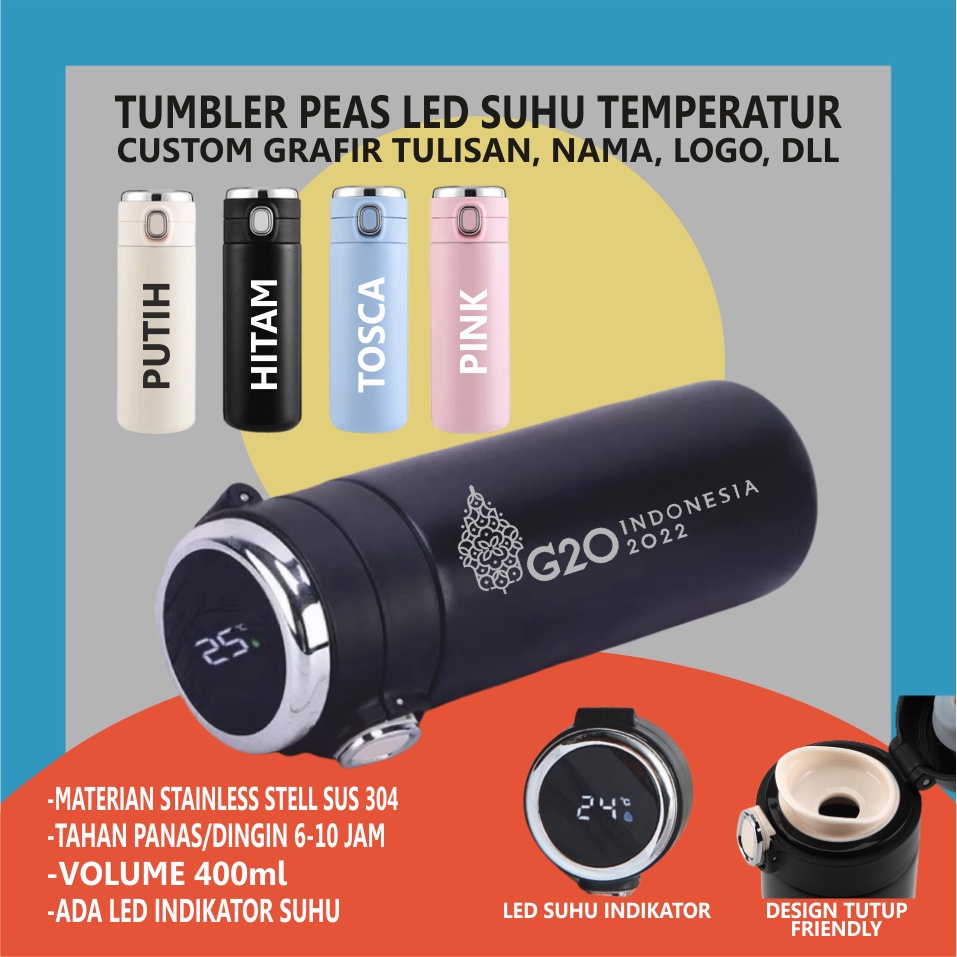 Jual Tumbler Peas Cup LED Suhu, Thumbler Peas Cup LED Suhu, Tambler Peas Cup LED Suhu, Tumbler ...