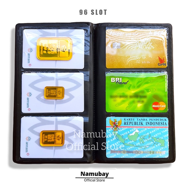 Jual ALBUM KARTU NAMA TEBAL/ NAME CARD HOLDER / ALBUM LOGAM MULIA / DOMPET ATM / ALBUM ATM ...