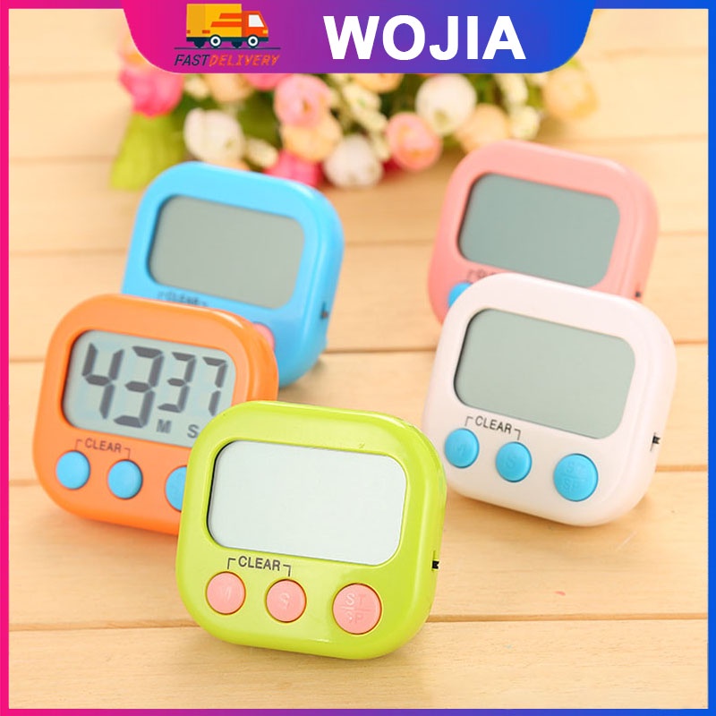 Jual Digital Kitchen Timer Jam Alarm Dapur Masak Clock Stopwatch Magnet ...
