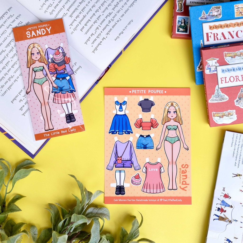 Jual littleredlady - “PETITE DOLL” series (Bepe bepean, Paper Doll ...