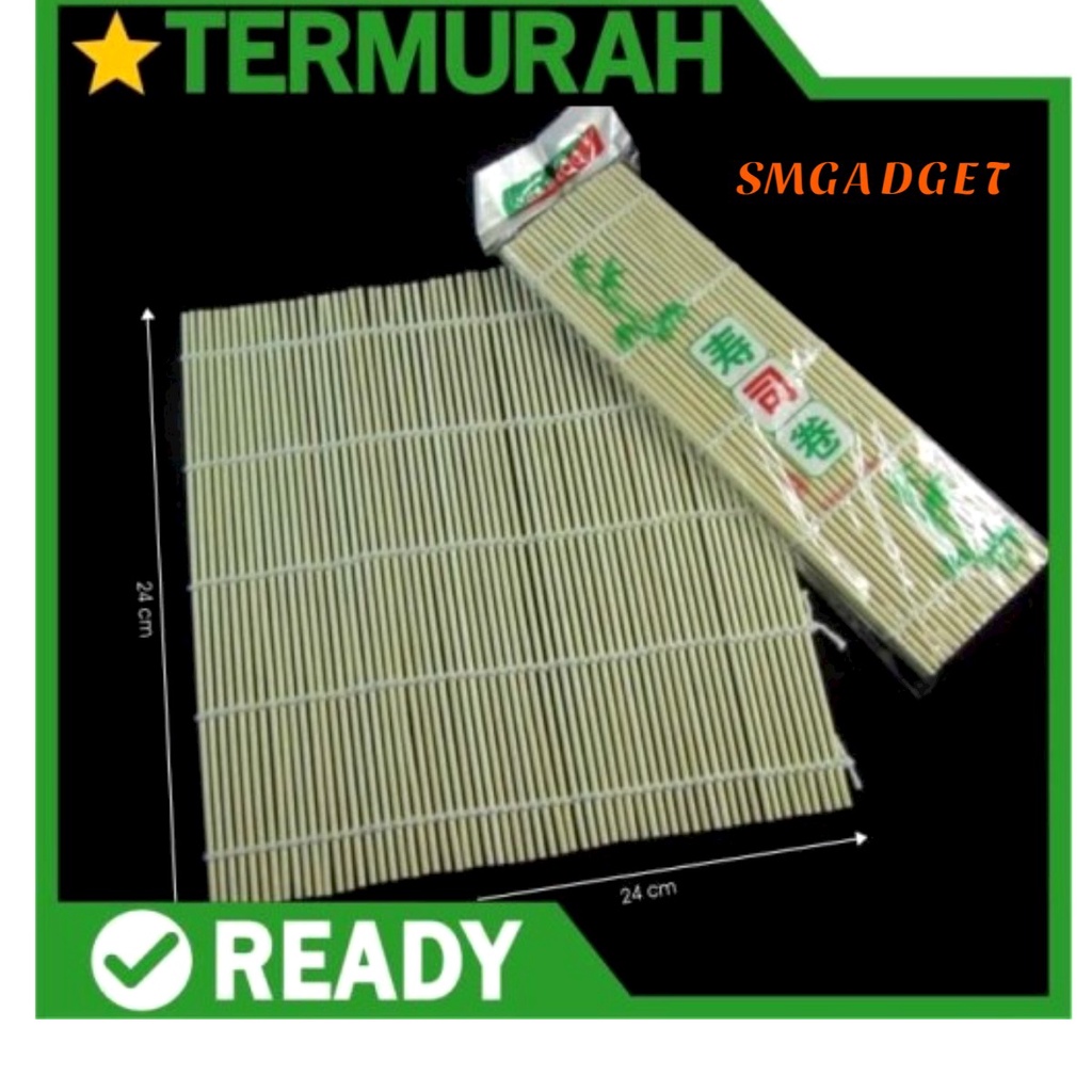 Jual Tikar Bambu Alas Gulung Penggulung Sushi Roller Mat Roll Cetak ...