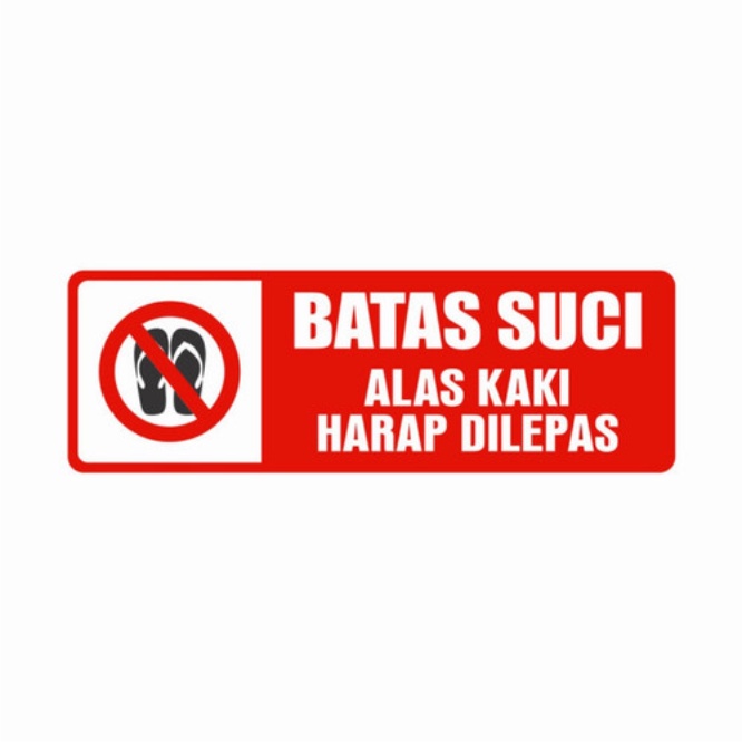 Jual BATAS SUCI tulisan batas suci acrylic awet | Shopee Indonesia