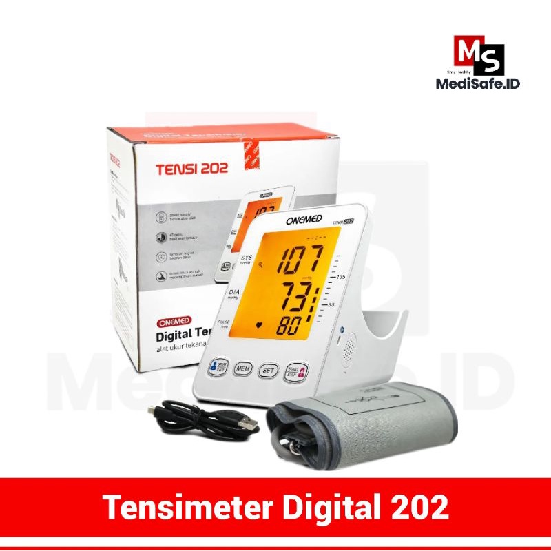 Jual Tensi 202 Onemed Tensi Digital Alat Ukur Tekanan Darah | Shopee ...