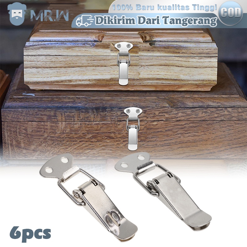 Jual Spring Lock 6pcs Kancing Kunci Spring 72mm Toggle Latch Hasp ...