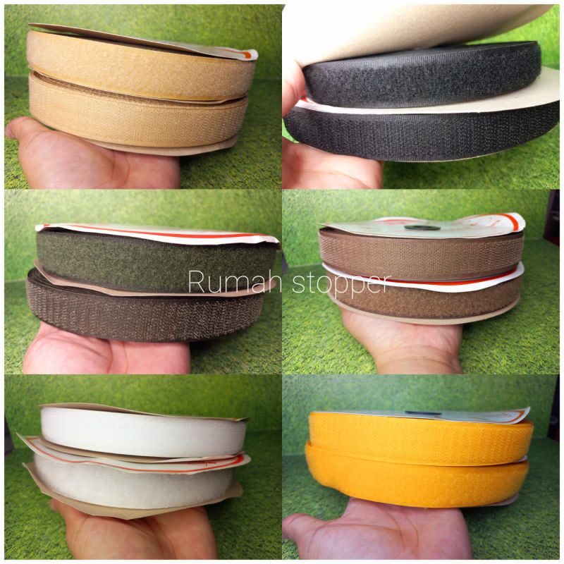 Jual velcro magic tape / perekat kain / perepet (1Roll) | Shopee Indonesia