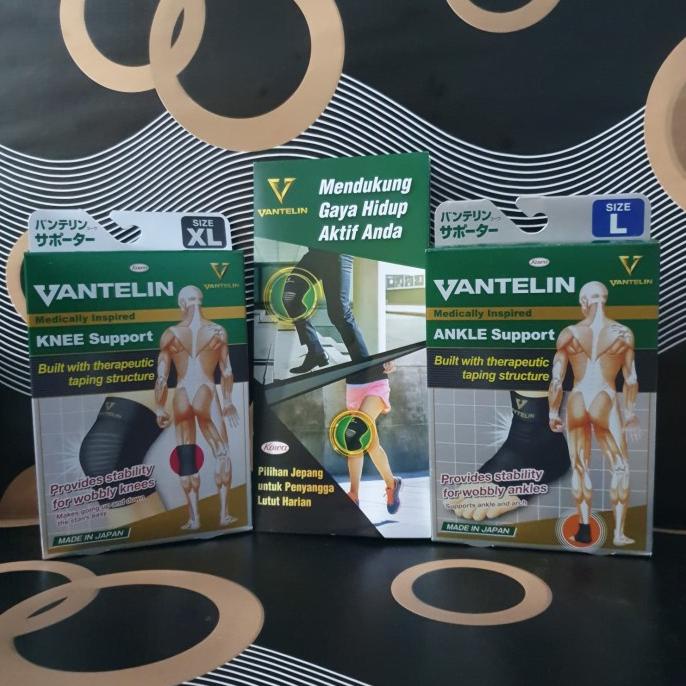 Jual Paket Vantelin Kowa Knee and Ankle Support. Made In japan. | Shopee Indonesia