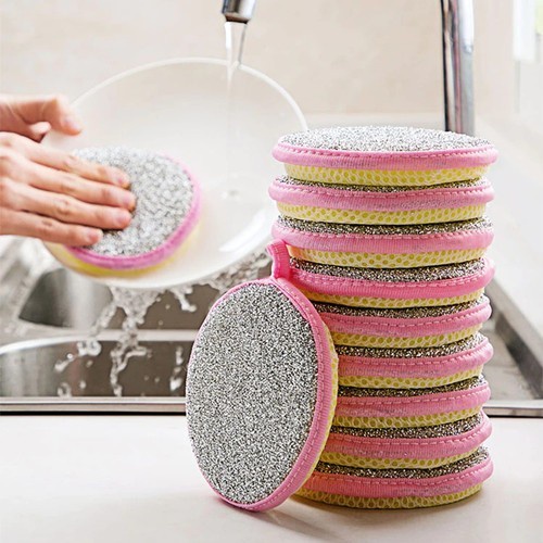 Jual Spon Cuci Piring 2 Sisi Halus Dan kasar Spon Bulat Serbaguna SH ...