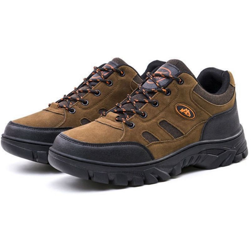 Jual Sepatu Pria Boots Safety Low Pendek Kerja Gunung Hiking | Shopee ...
