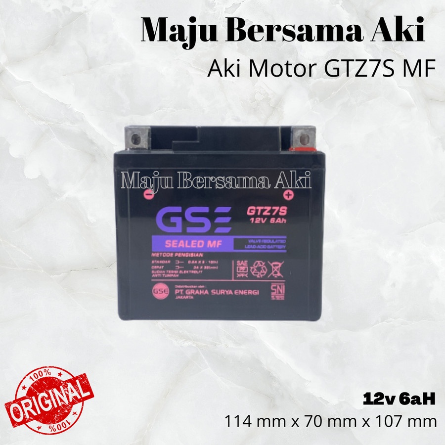 Jual Aki Motor Yamaha NMAX GTZ7S GS Accu Kering | Shopee Indonesia