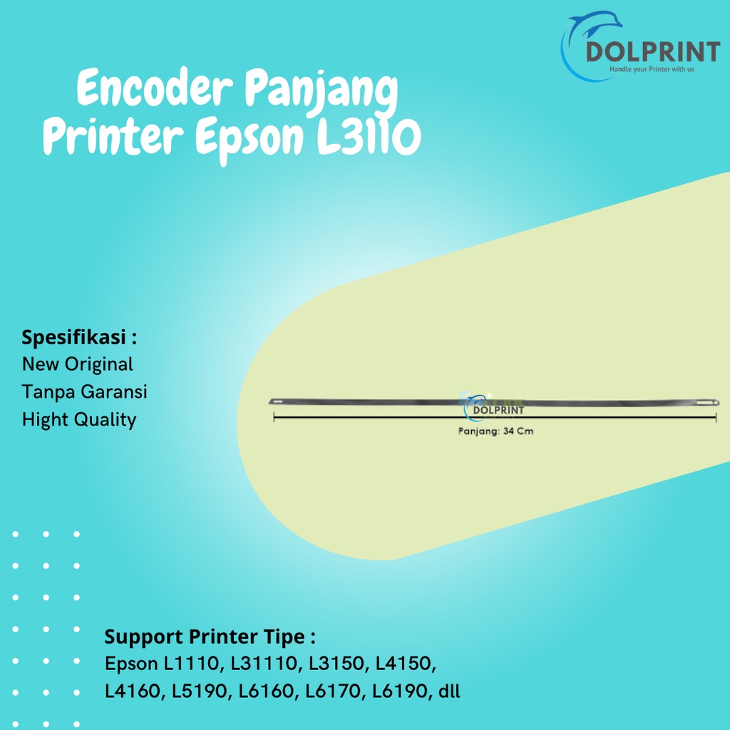 Jual Encoder Panjang Epson L3210 L1110 L3100 L3101 L3110 L3116 L3150 ...
