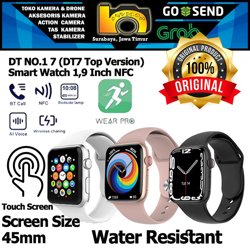 Jual DT NO.1 7 (DT7 Top Version) Smart Watch 1,9 Inch | Shopee Indonesia