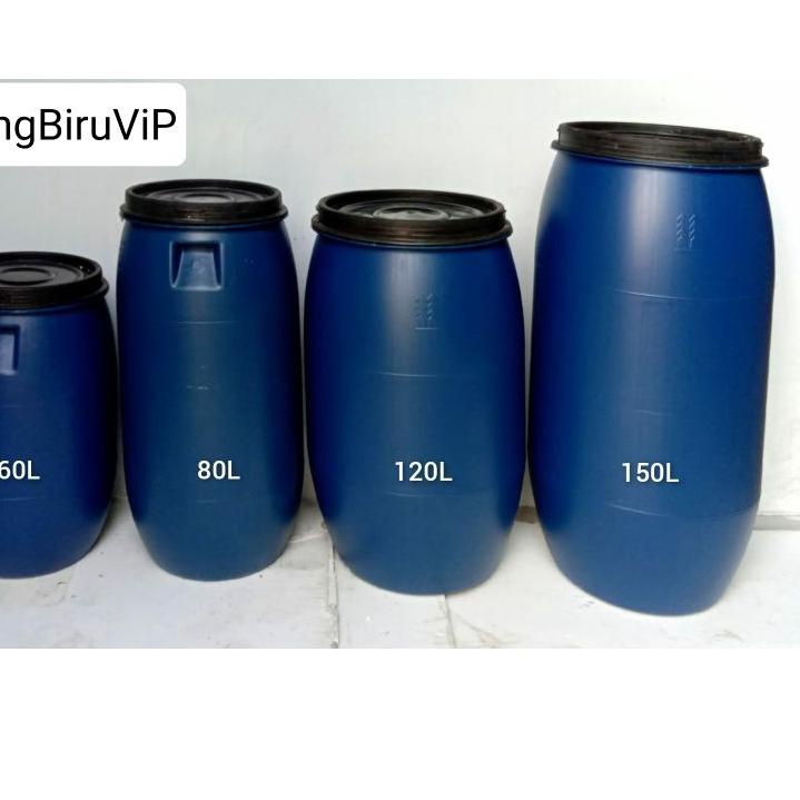 Jual Depan 60L Tempat Sampah Biru/ Tong Air Biru/ Tong Komposter Biru ...