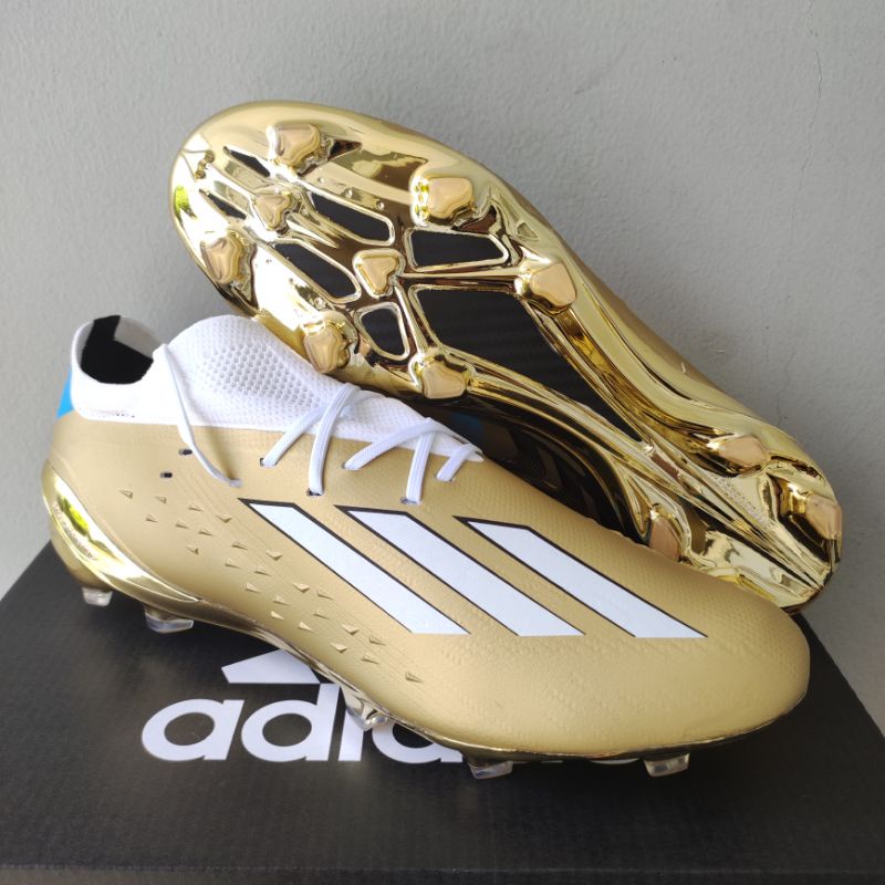 Jual SEPATU BOLA ADIDAS SPEEDPORTAL.1 MESSI GOLD FG | Shopee Indonesia