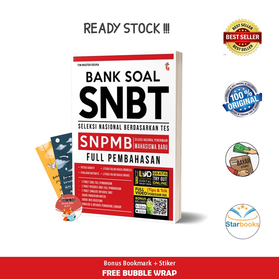 Jual Buku Bank Soal SNBT SNPMB - Genta Smart (Pendidikan) | Shopee Indonesia
