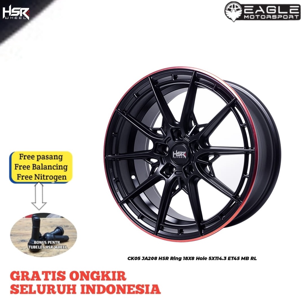 Jual VELG MOBIL R18 RING 18 PELEK INNOVA TERIOS RUSH CRV CRETA SANTAFE ORI HSR CK05 | Shopee ...