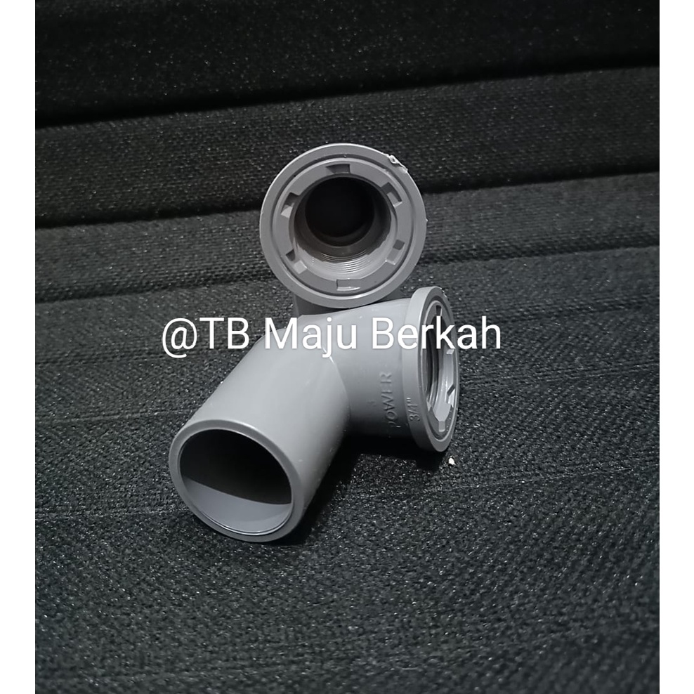 Jual Keni / L Bow Drat Ukuran 1/2" AW dan 3/4" AW Merk Power (Tanpa ...