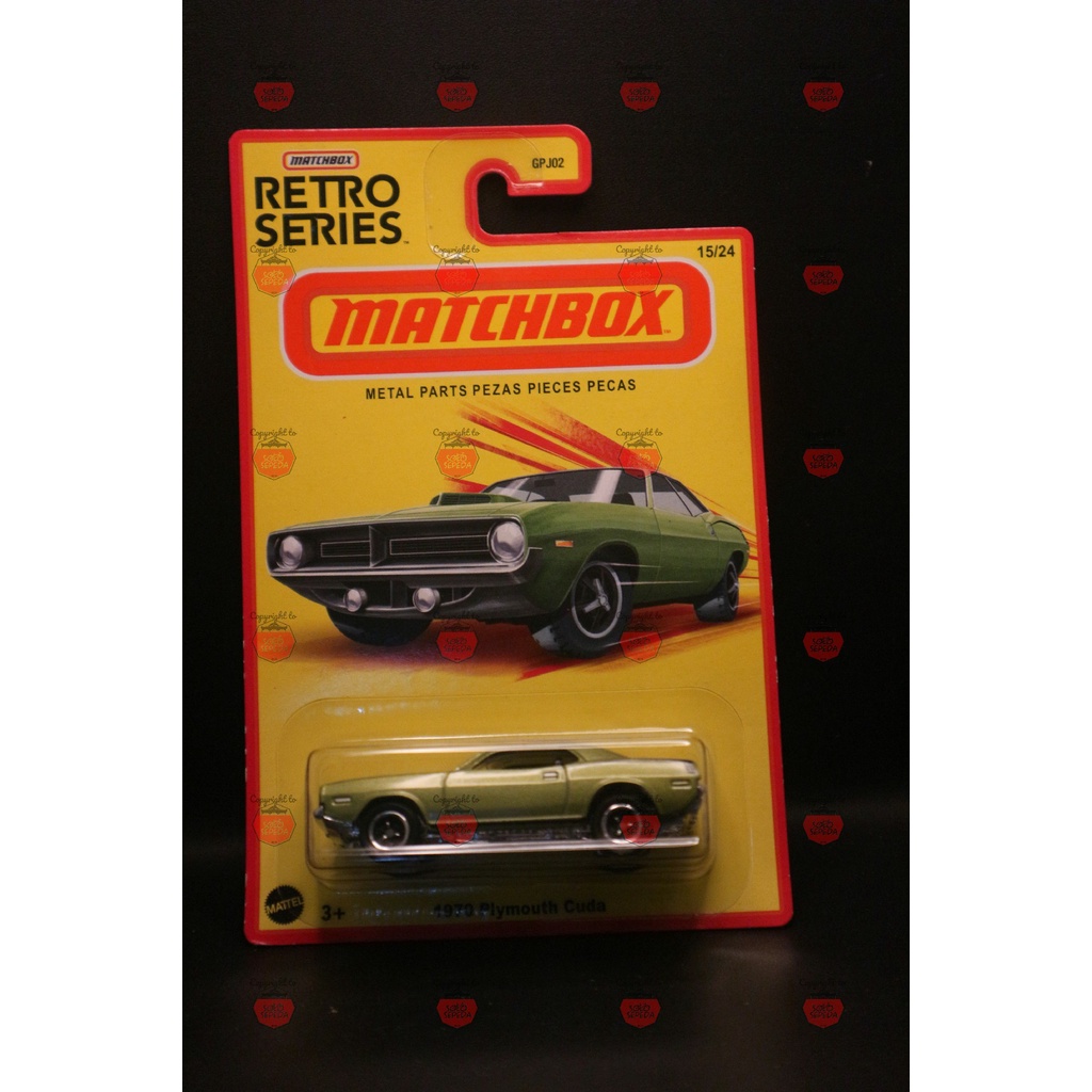Jual Plymouth Cuda 1970 Matchbox RETRO series | Shopee Indonesia