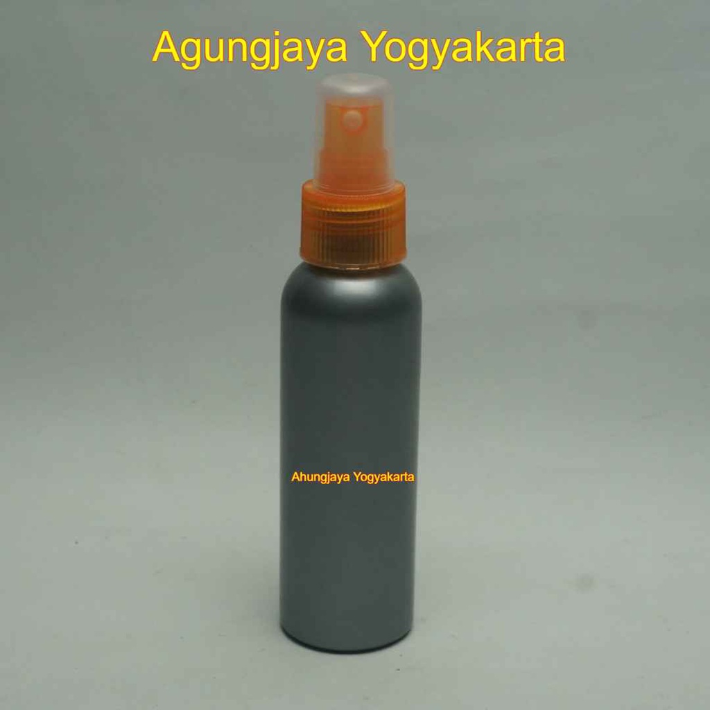 Jual Botol 100 ml Silver Spray BR / Botol Silver / Botol Kosmetik ...