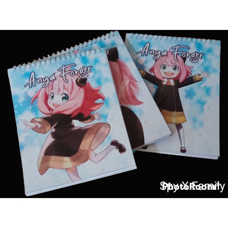 Jual Buku Sketsa/Sketch Book/Buku Catatan ukuran F5 kertas 80 gram Anya ...