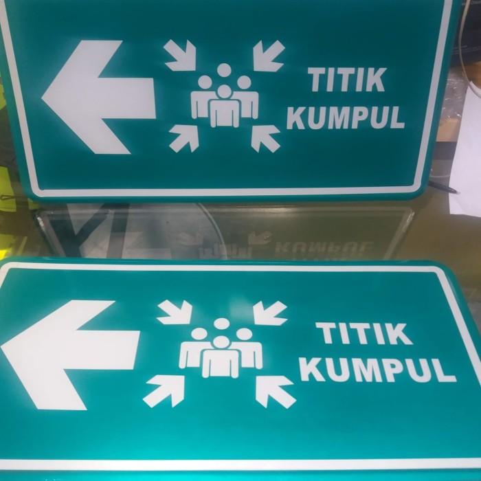 Jual Rambu Titik Kumpul , Assembly Point - Rambu Murah | Shopee Indonesia