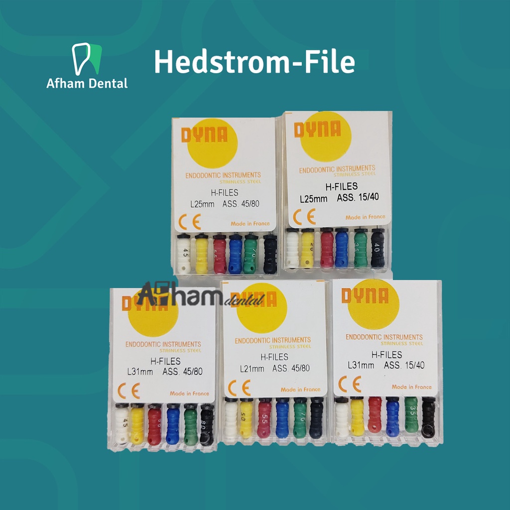 Jual DENTAL H FILE / H-FILE / HFILE / HEADSTROM / HEADSTROEM / HEDSTROM ...