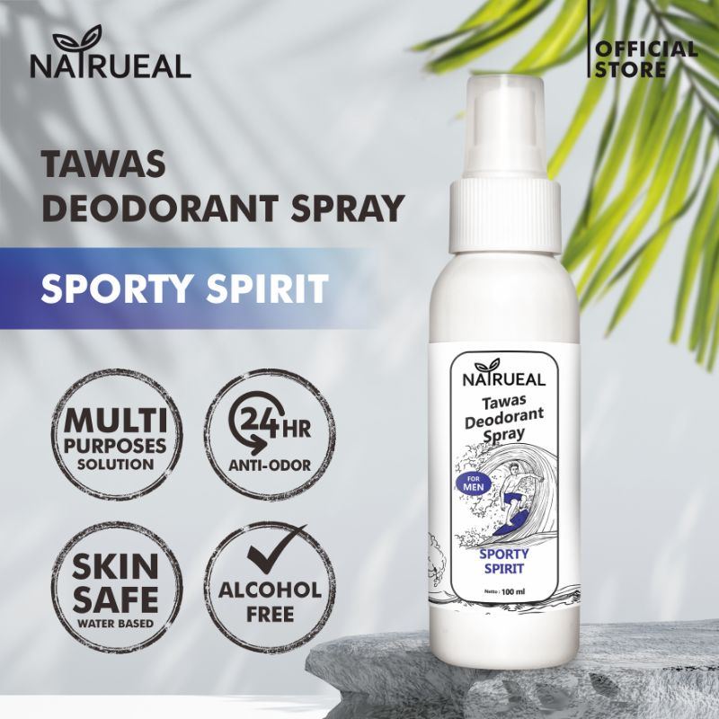 Jual Natrueal - Tawas Deodorant Spray 100 Ml Deodorant Tawas Non ...