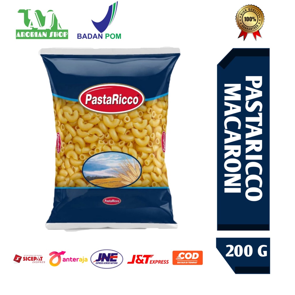 Jual Pasta Pastaricco Macaroni 200g | Shopee Indonesia