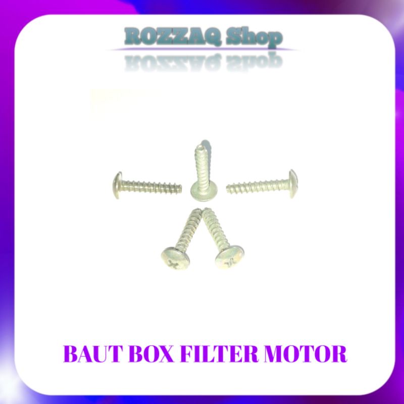 Jual 10 PCS BAUT ABU ABU BAUT BOX FILTER HONDA VARIO BEAT SCOOPY BAUT ...