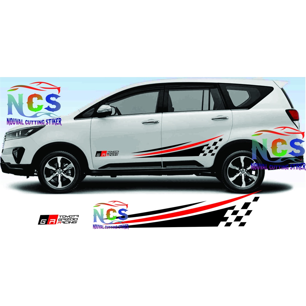 Jual NEW ! STICKER STIKER MOBIL INNOVA CUTTING STIKER LIST MOBIL TOYOTA ...