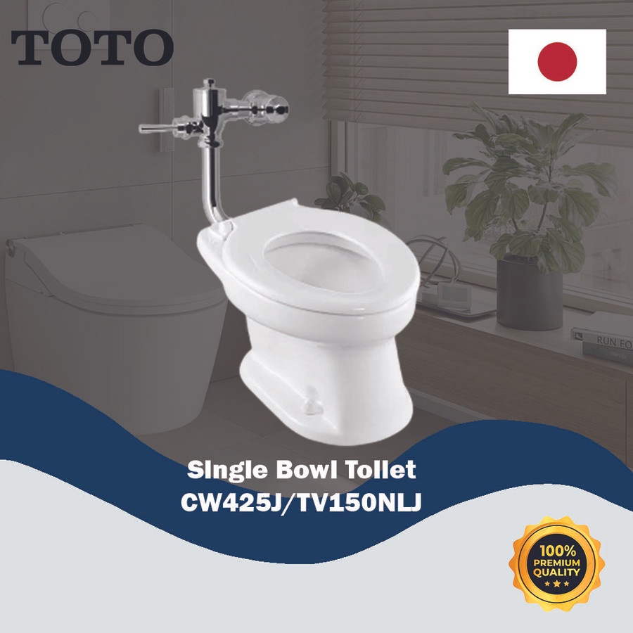 Jual TOTO Toilet Duduk CW425J | Shopee Indonesia