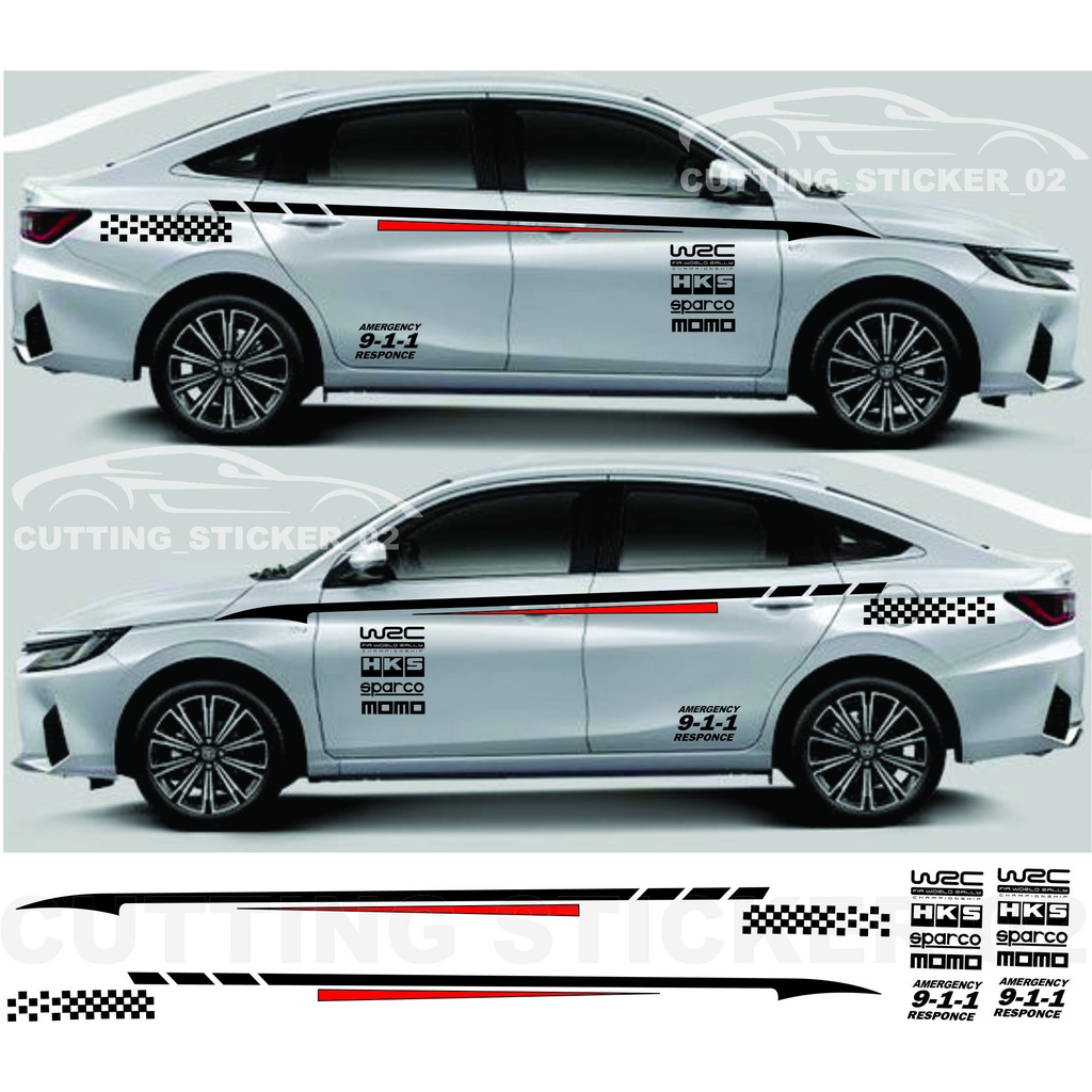 Jual Stiker mobil sedan vios sticker mobil toyota vios sticker all tipe ...