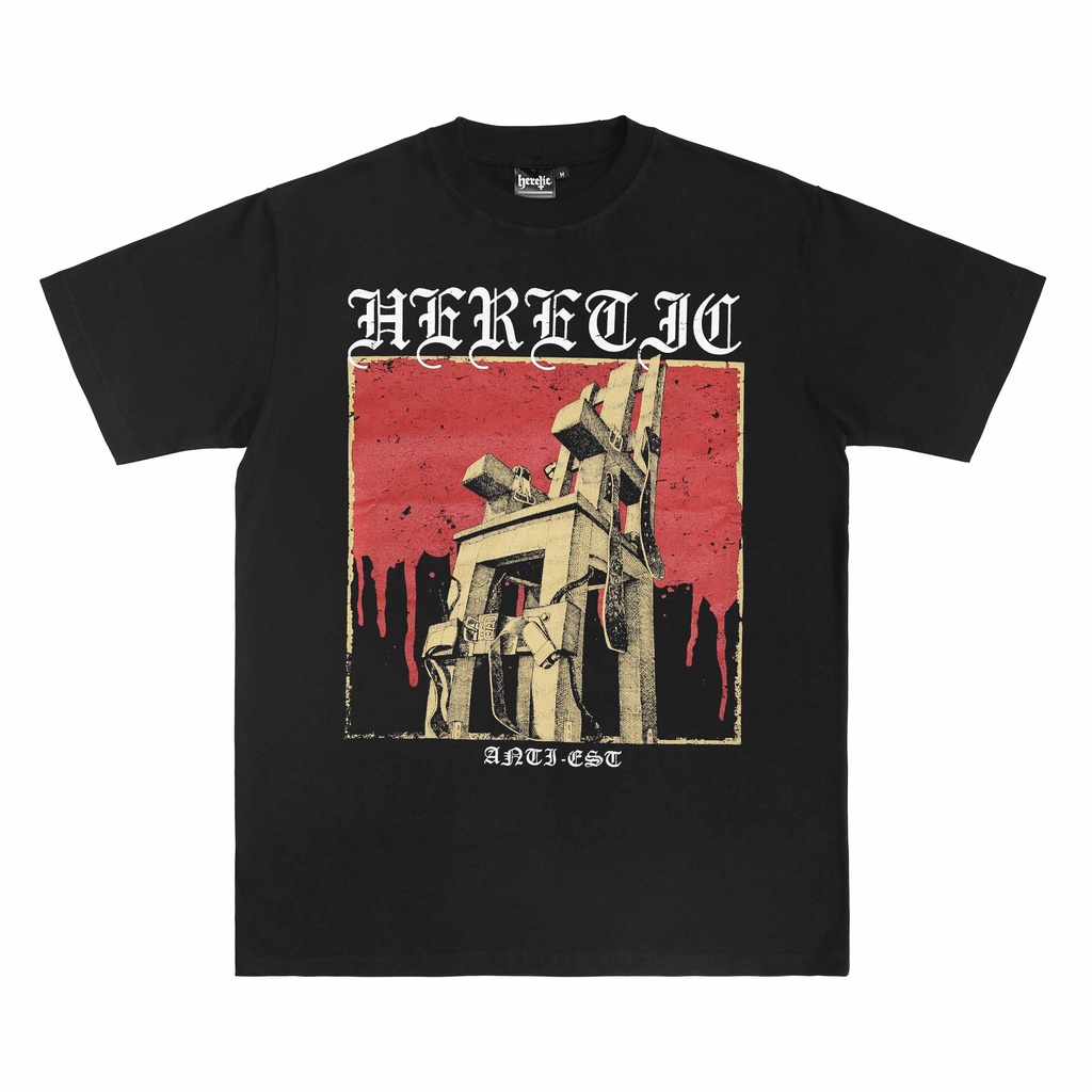Jual Heretic - T-shirt - Electric Chair | Shopee Indonesia