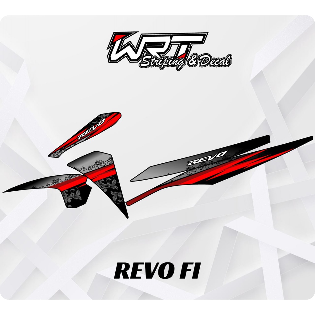 Jual Striping Revo FI-Stiker Lis Decal Revo Fi Racing Floral | Shopee ...
