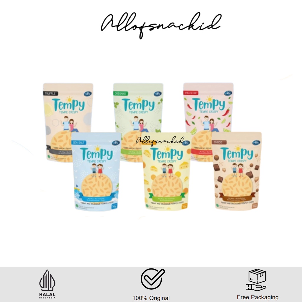 Jual Abe Food - Tempy - Tempe Crispy - Keripik Tempe - Bebas MSG ...