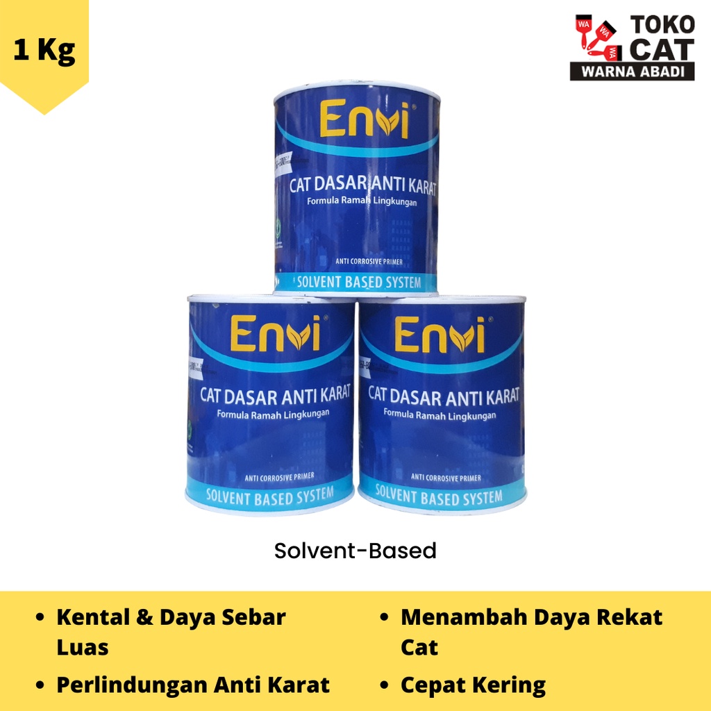 Jual ENVI CAT DASAR ANTI KARAT 0.9 LITER | Shopee Indonesia Jual ENVI CAT DASAR ANTI KARAT 0.9 LITER | Shopee Indonesia
