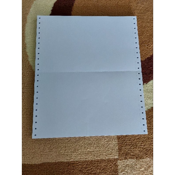 Jual Kertas Continuous Form 1 PLY HVS PRS 100 Lembar | Shopee Indonesia