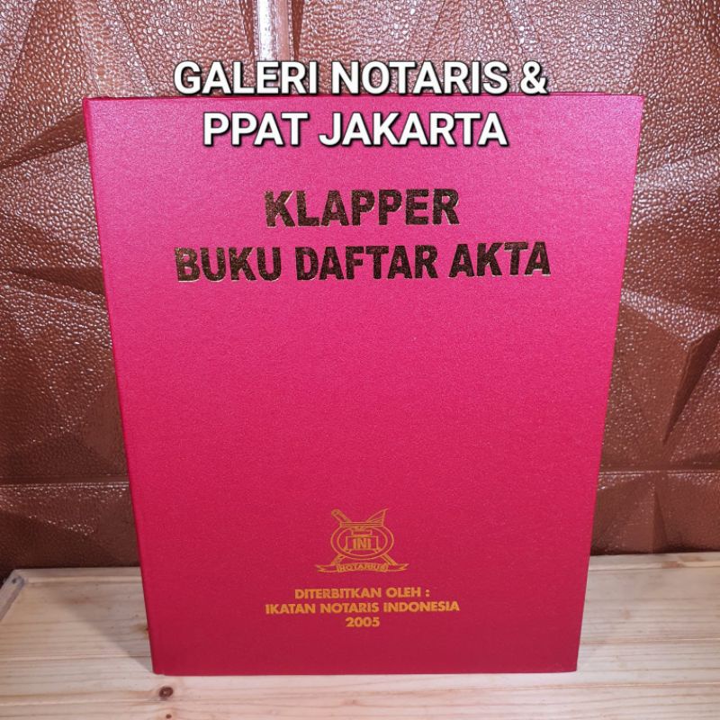 Jual Klaper Buku Daftar Akta Notaris Klaper Daftar Akta Notaris | Shopee Indonesia