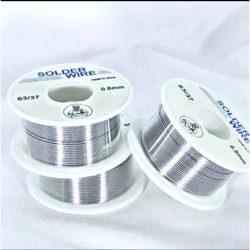 Jual Timah solder roll soldering wire tenol ukuran 0,8 mm 1 mm | Shopee ...