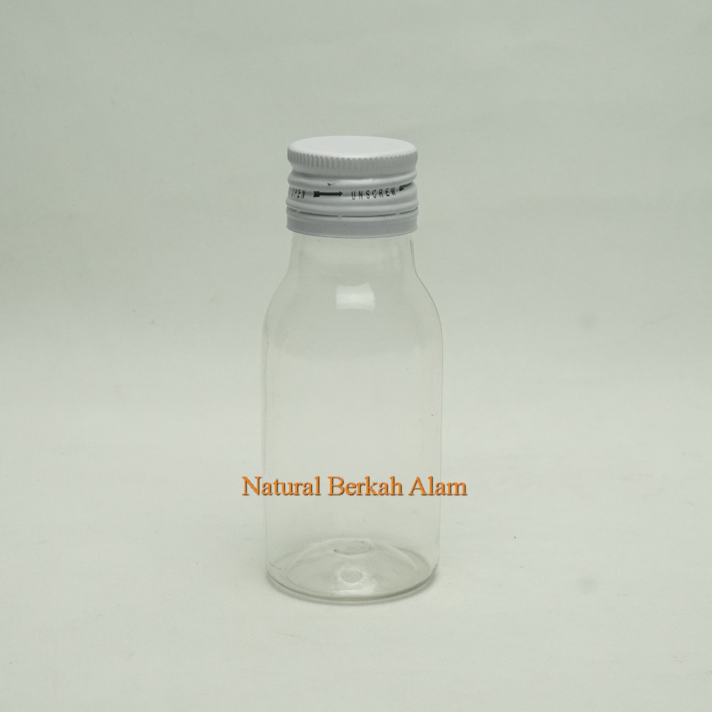 Jual botol sirup plastik / Botol Obat Sirup 60 Ml Nat Pet Tutup ...
